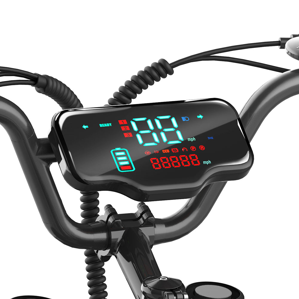 Cheap Electric Bike Black City E-bike For Sale Tank G50 – happyrunsports