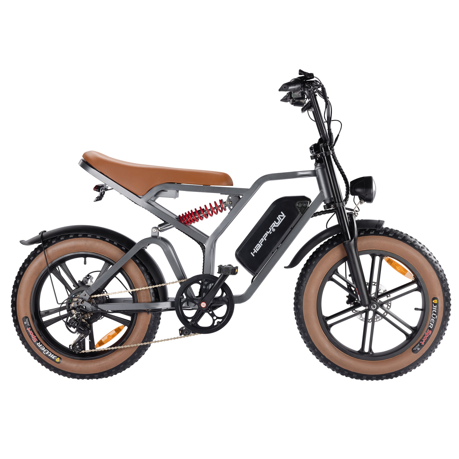 Happyrun Tank G60 Electric Motor Bike Fat Tire with Powerful Motor ...