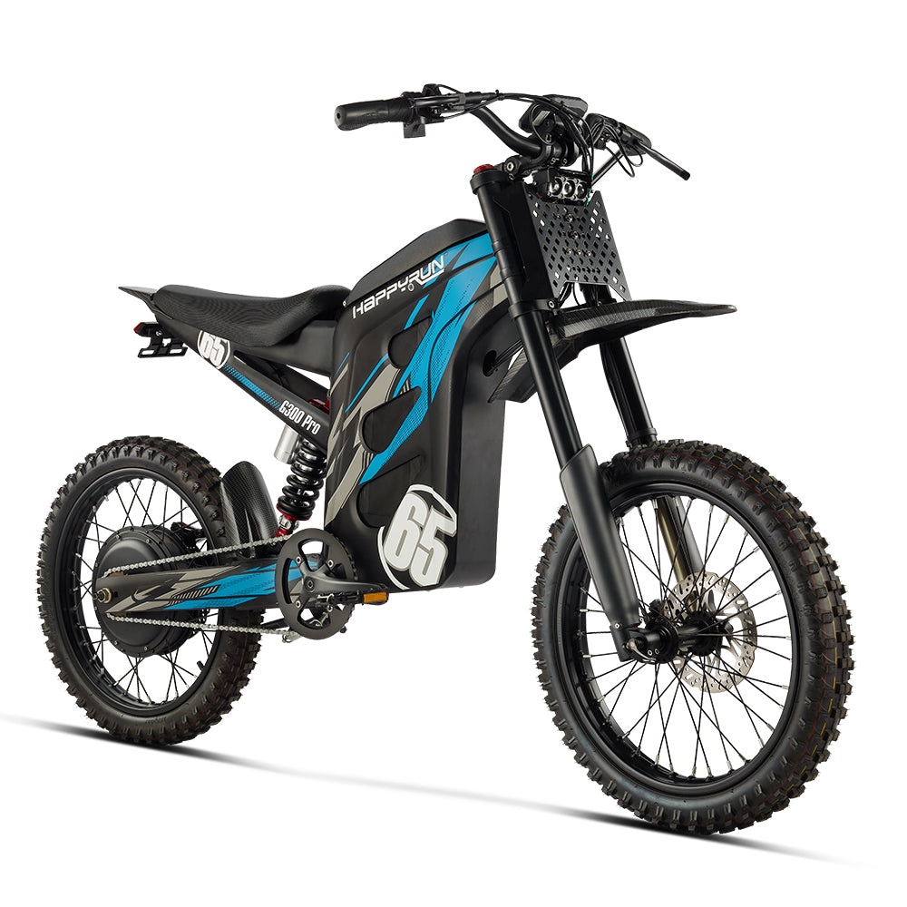 HappyRun Tank G60 Pro 1000W Electric Bike Moped E-Bike Fat Tire ...