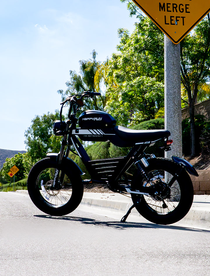 HappyRun G100 Fast Electric Bikes 2000W Long Range Fat Tire